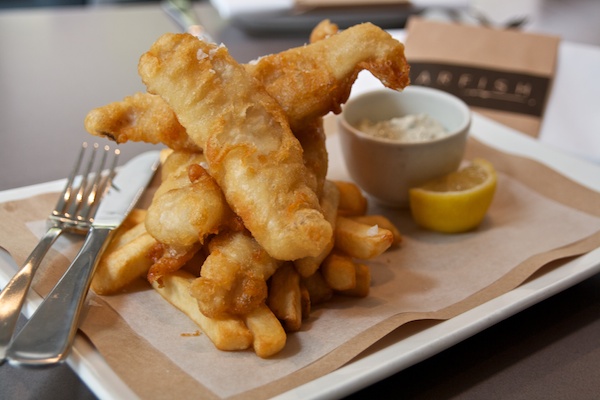 Butterflied Garfish Fried - Bay Fish N Trips